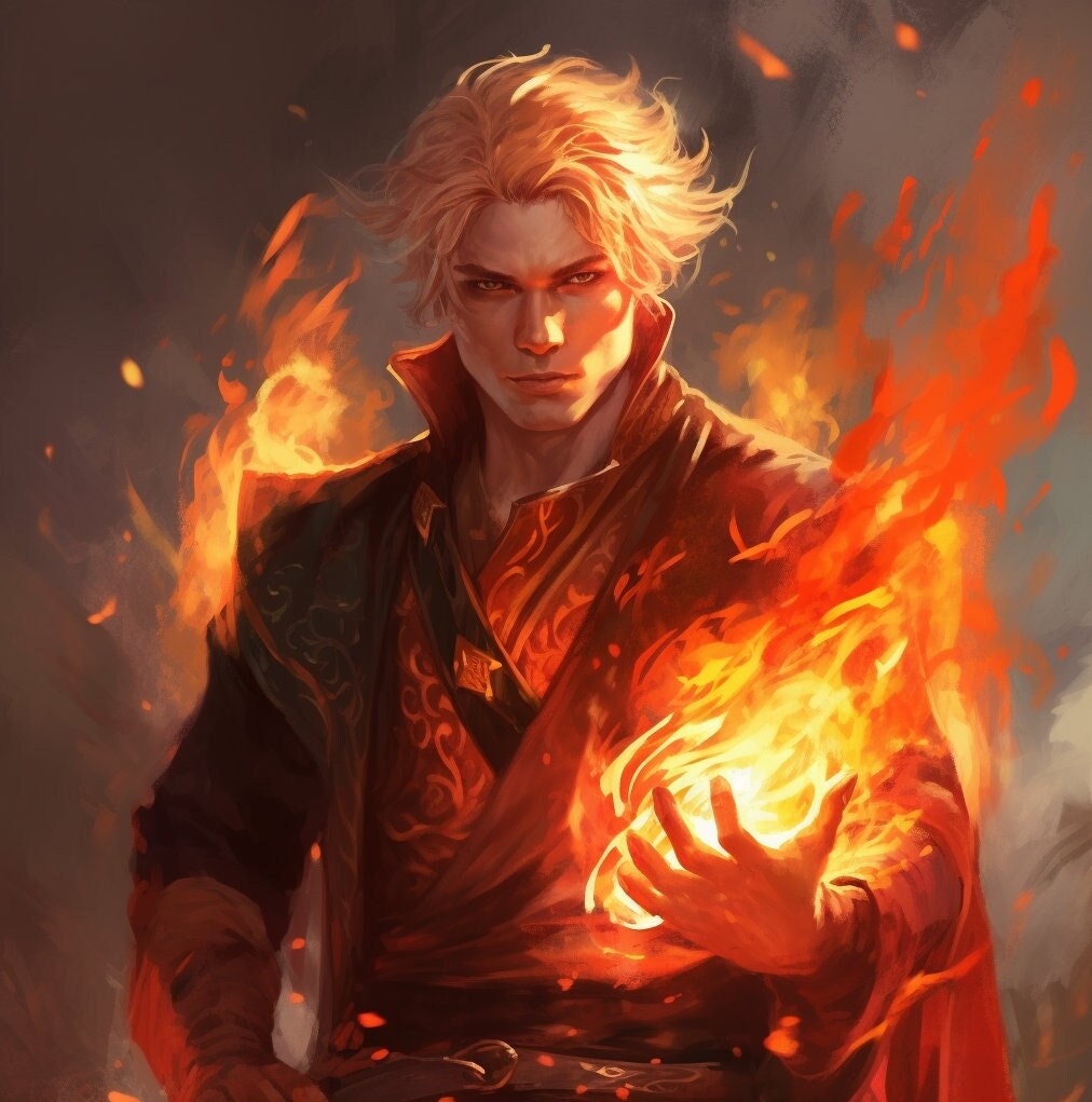 Fantasy Fire Mage