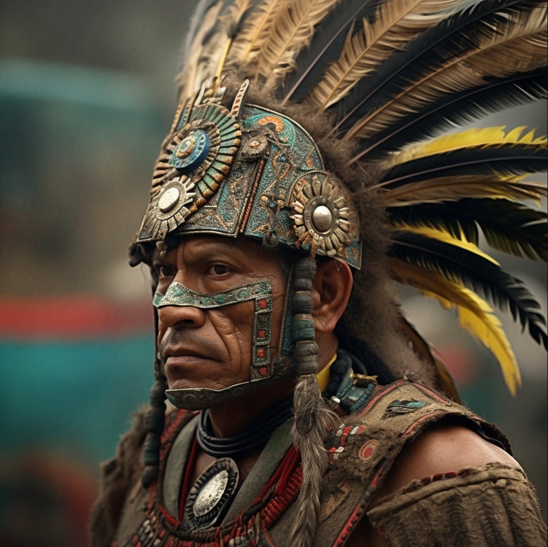 Aztec Priest Spirit Companion. Distance Binding. Empowerment. - Etsy