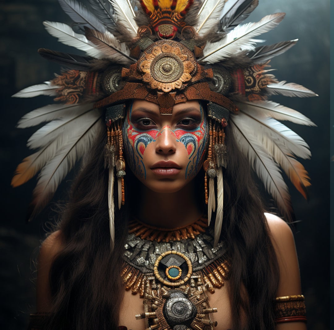 Aztec Priestess Spirit Companion. Distance Binding. Spiritual Growth ...