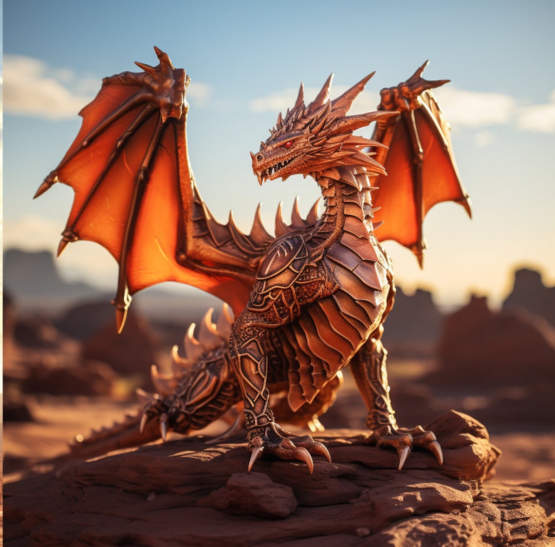 Sun Dragon Spirit Companion. Distance Binding. - Etsy