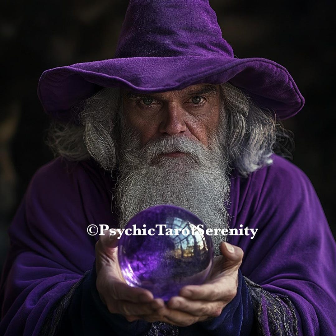 Wizard Spirit Companion Psychic Wizard Spirit Companion Conjuring ...