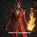 Female Fire Mage Spirit Companion Distance Binding Resilience Strength ...