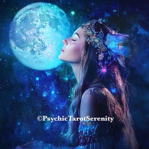 Astral Goddess Spirit Companion. Air Elemental. Conjuring. Remote ...