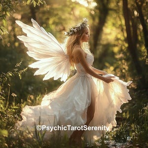 White Forest Fairy. Spirit Companion. Distance Binding. Spiritual ...