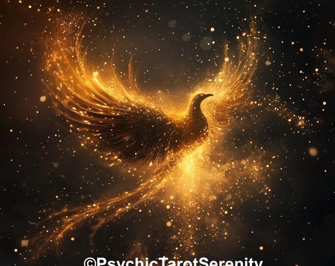 Rare Black Astral Phoenix. Conjuring Remote Binding. Wealth. Luck ...