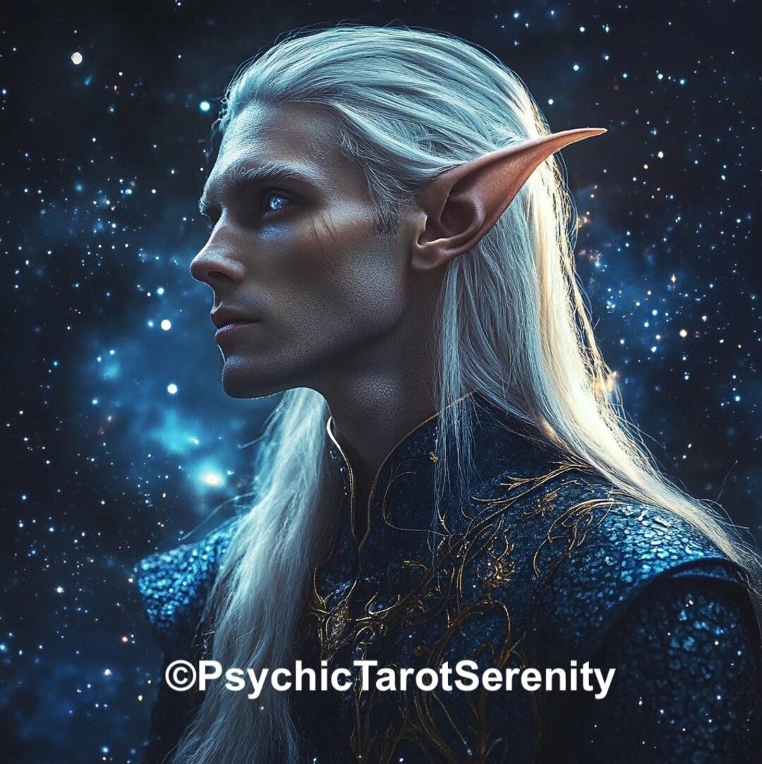 Astral Elf Spirit Companion. Air Elemental. Conjuring Remote Binding ...