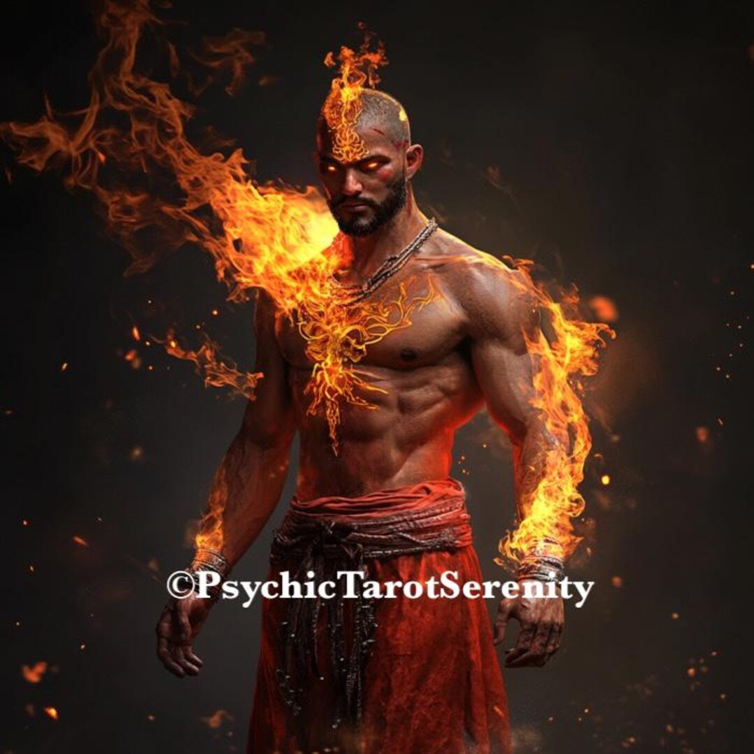 Fire Djinn Spirit Companion Conjuring Remote Binding Remove Your ...