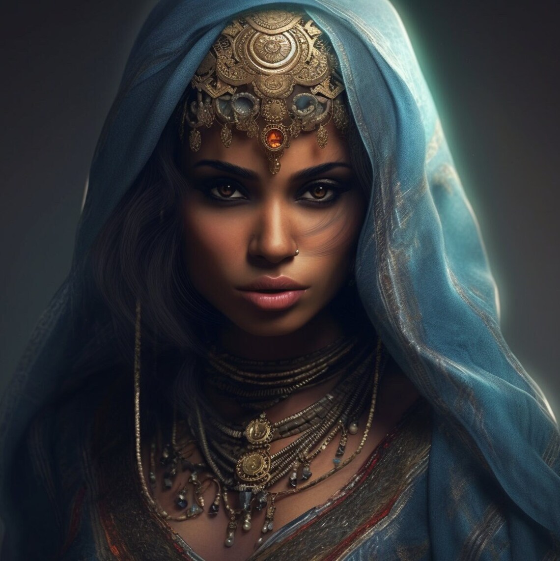 Beautiful Arabian Djinn Spirit Companion. Conjuring. Remote - Etsy