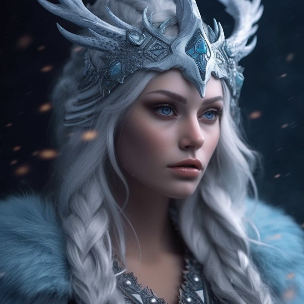 Rare Norse Ice Queen Spirit. Conjuring. Remote Binding. - Etsy