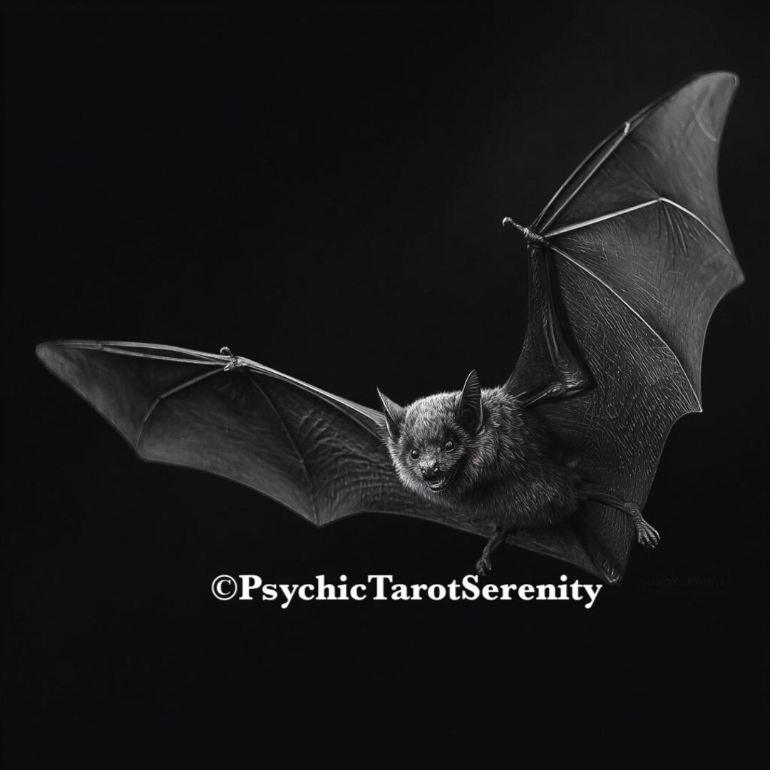 Midnight Bat Spirit Companion Conjuring - Etsy