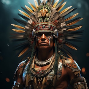 Aztec Priest Spirit Companion. Distance Binding. Empowerment. Deity ...