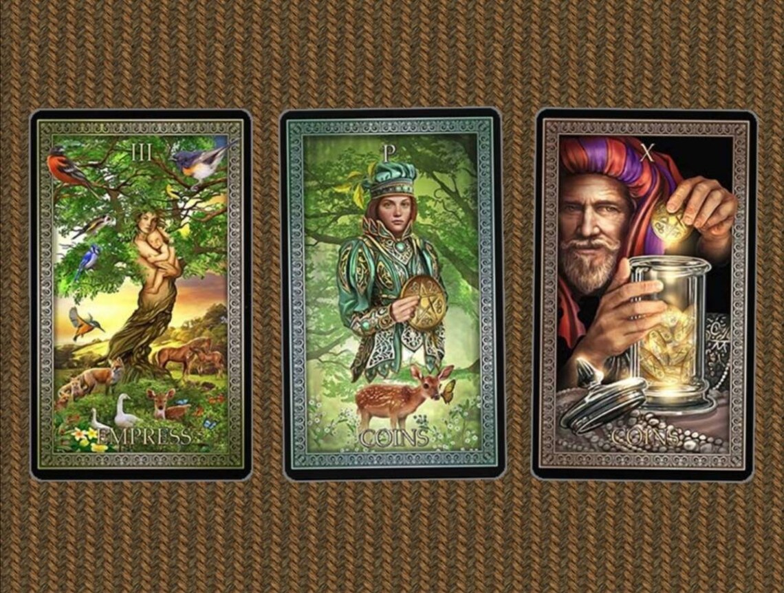 Three Card Tarot Reading. up to Three Questions. Detailed. - Etsy