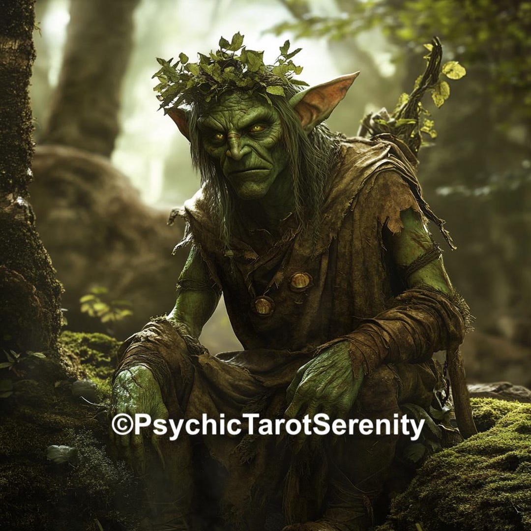Male Goblin Spirit Companion. Distance Binding. Magick Magickal ...