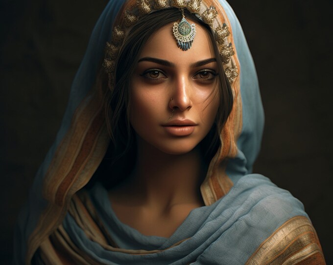 Beautiful Arabian Djinn Spirit Companion. Conjuring. Remote - Etsy