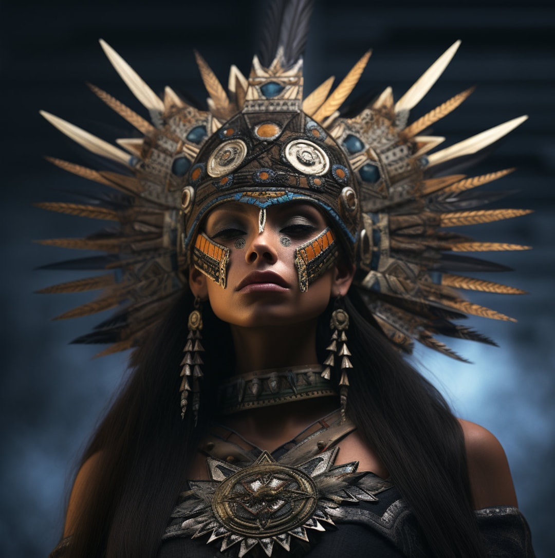 Aztec Priestess Spirit Companion. Distance Binding. Spiritual Growth ...