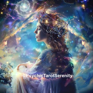 Astral Goddess Spirit Companion. Air Elemental. Conjuring. Remote ...