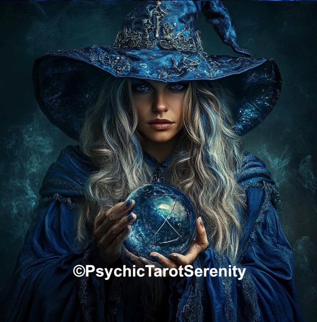 Psychic Witch Spirit Companion. Conjuring Distant Binding. - Etsy