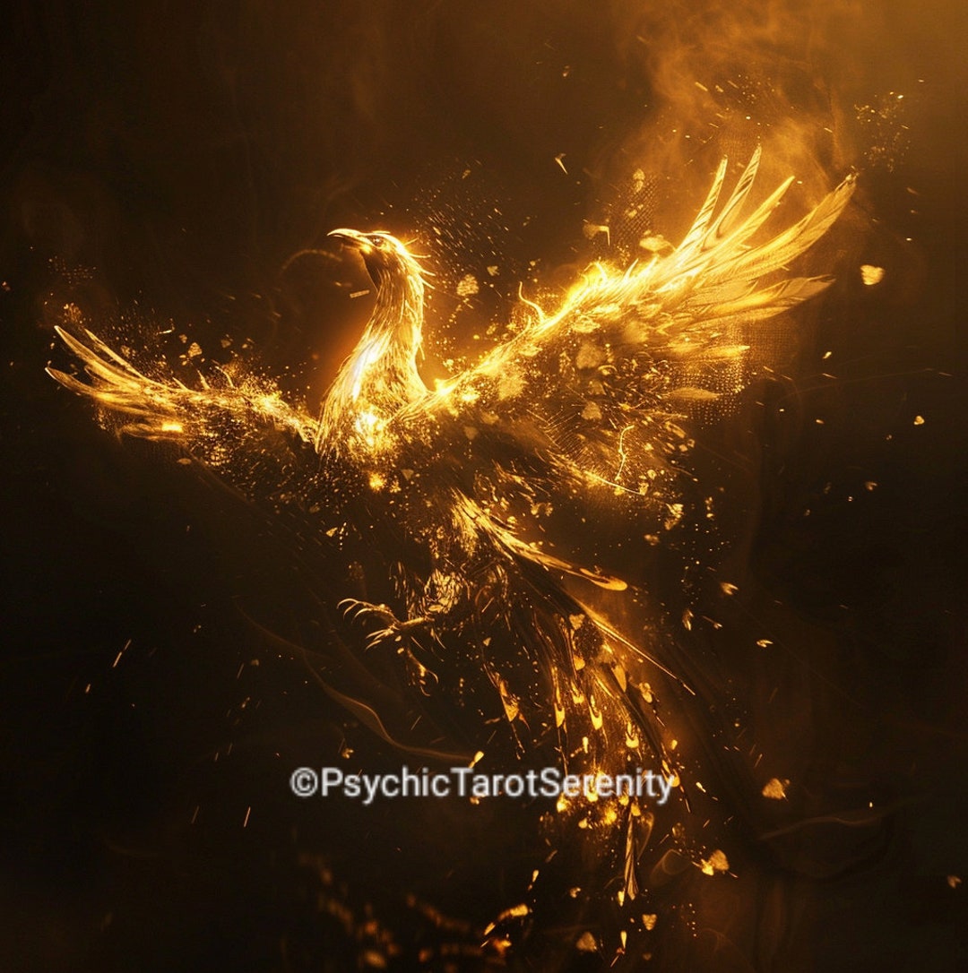 Rare Black Astral Phoenix. Conjuring Remote Binding. Wealth. Luck ...