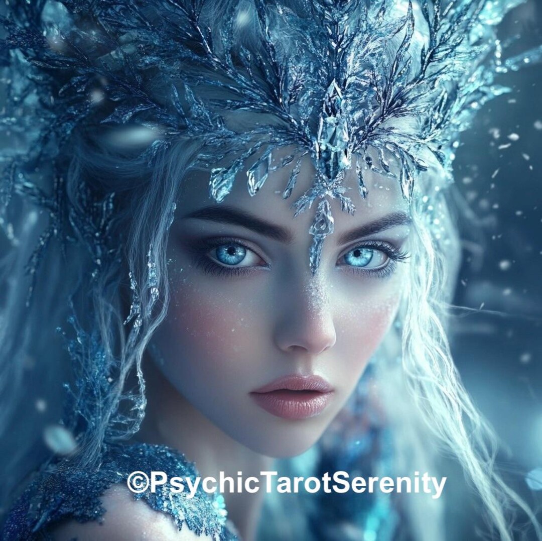 Magical Ice Queen Spirit. Conjuring. Remote Binding Magical Craft - Etsy