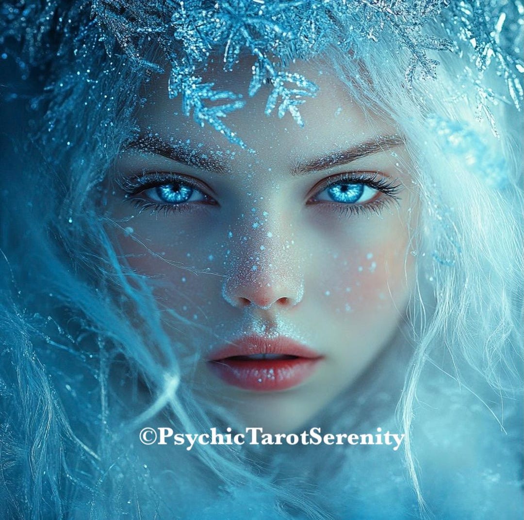 Magical Ice Queen Spirit. Conjuring. Remote Binding Magical Craft - Etsy