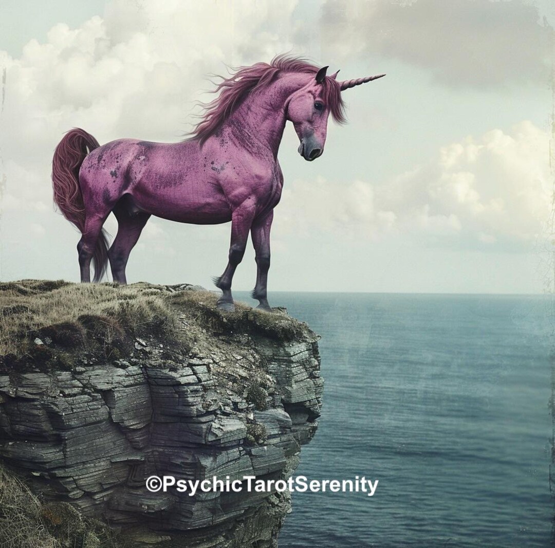 Unicorn Spirit Companion. Distance Binding Conjuring Help Build Psychic ...
