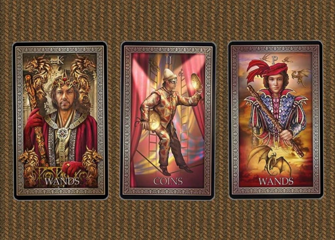 Three Card Tarot Reading. up to Three Questions. Detailed. - Etsy