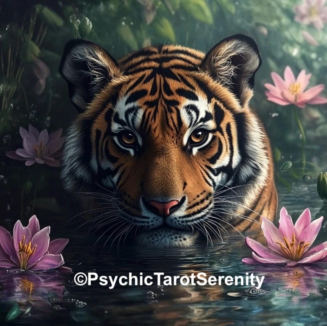 Tiger Spirit Companion. Conjuring. Distant Binding. Magical Growth ...