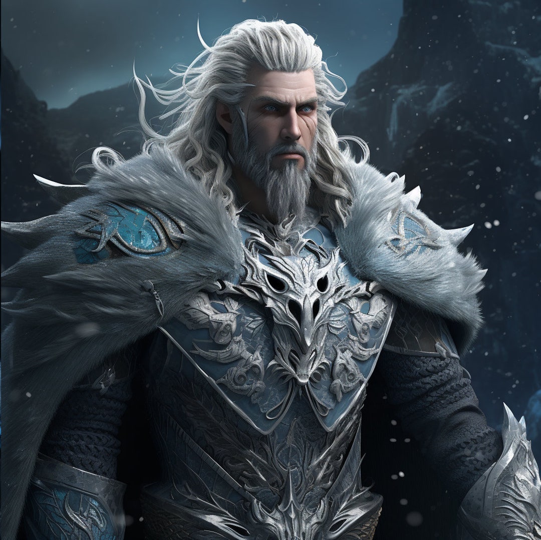 Rare Norse Ice King Spirit. Conjuring. Remote Binding. Determination ...