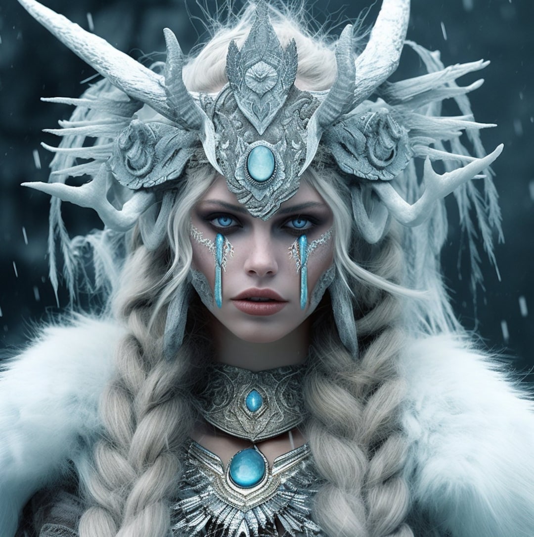 Rare Norse Ice Queen Spirit. Conjuring. Remote Binding. - Etsy