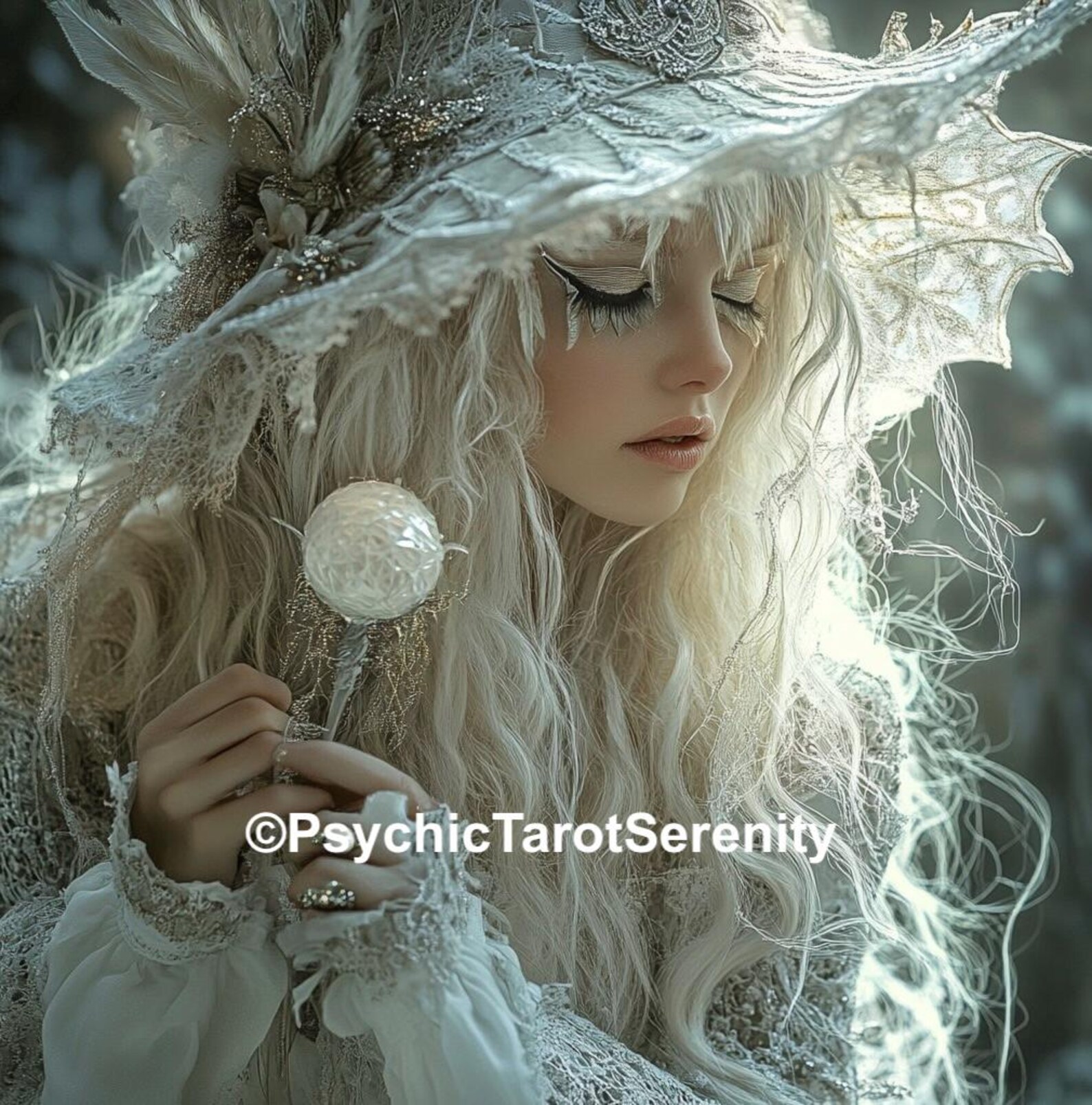 White Witch Spirit Companion. Conjuring. Distant Binding. Magick. White ...
