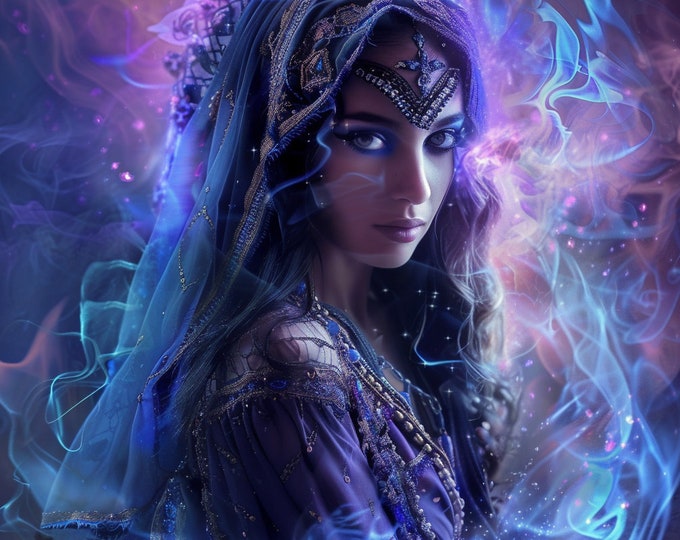 Magical Djinn Spirit Companion Magick Abilities Psychic Abilities ...