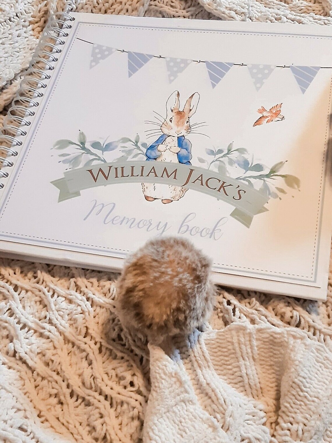 Personalised Peter Rabbit Photo Album / Scrapbook / Album / - Etsy UK