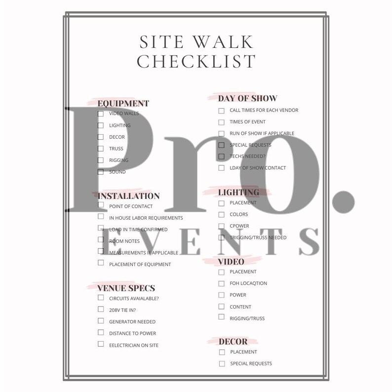 Site Visit Checklist Template For A V Production Etsy site-visit-checklist-template-for-a-v-production-etsy