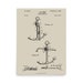 Vintage Ship’s Anchor Patent Nautical Poster Print - Etsy