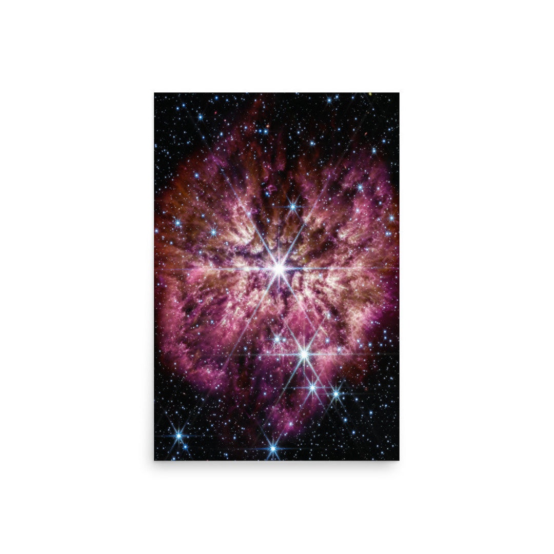 JWST Wolf Rayet WR 124 Prelude to Supernova Poster - Etsy