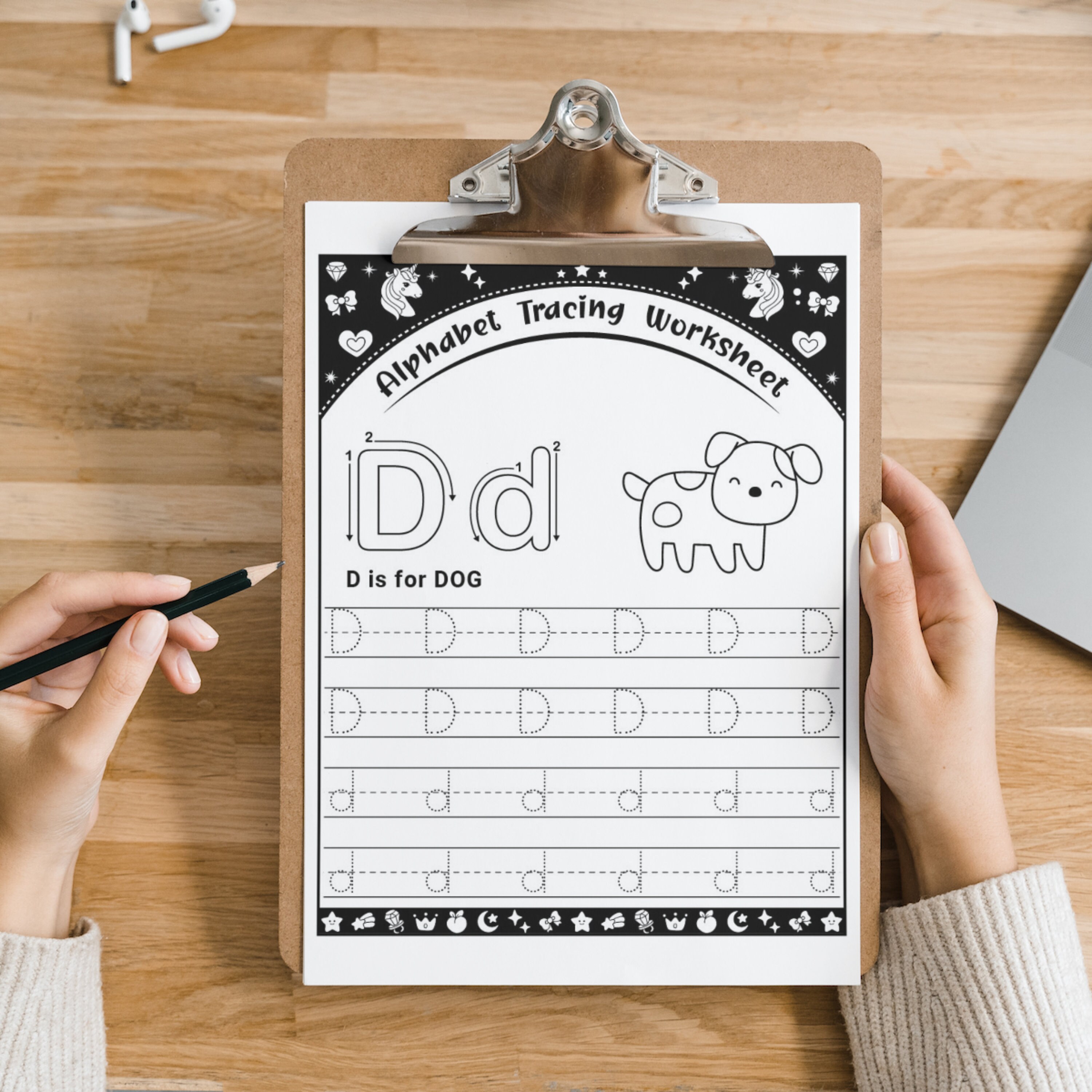 Letter & Number Adventures: Tracing for Kids I Preschool Worksheet 200 ...