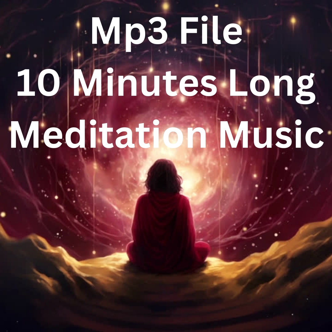 MP3 File, Meditation Music, 10 Minutes Long, Digital Download, Great ...