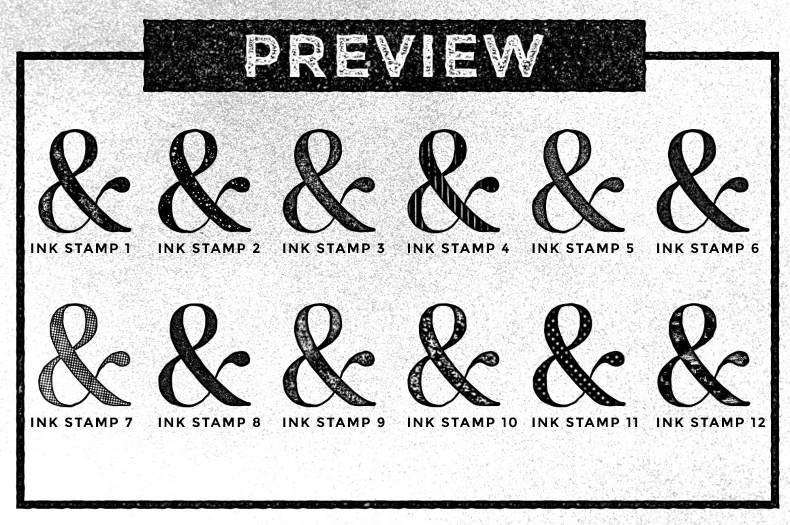 Photoshop Ink Stamp Layer Styles - Etsy