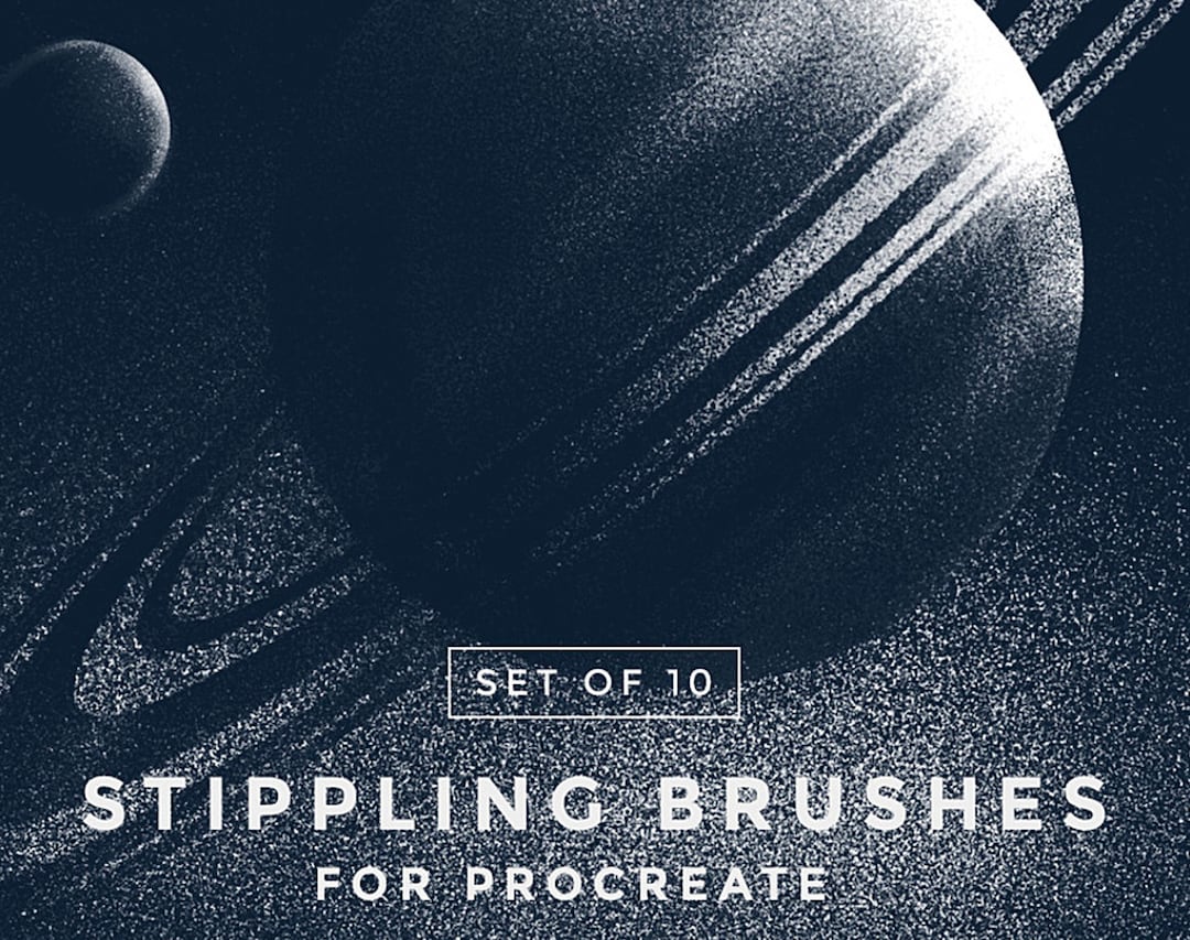 Procreate Stippling Brushes - Etsy