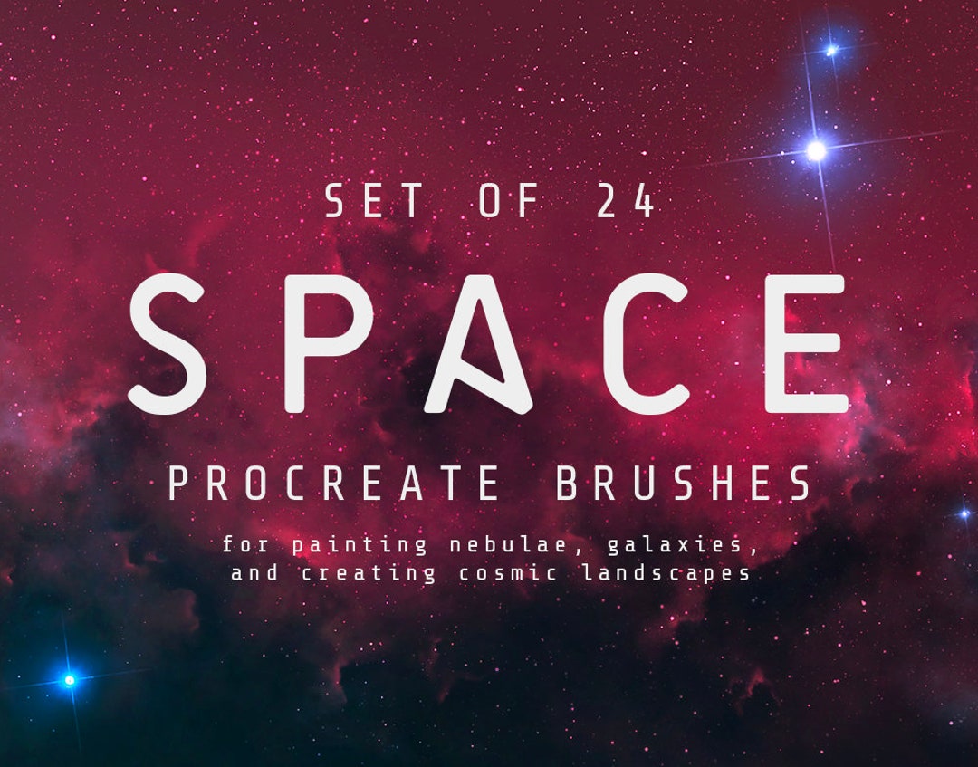 Procreate Space Brushes - Etsy