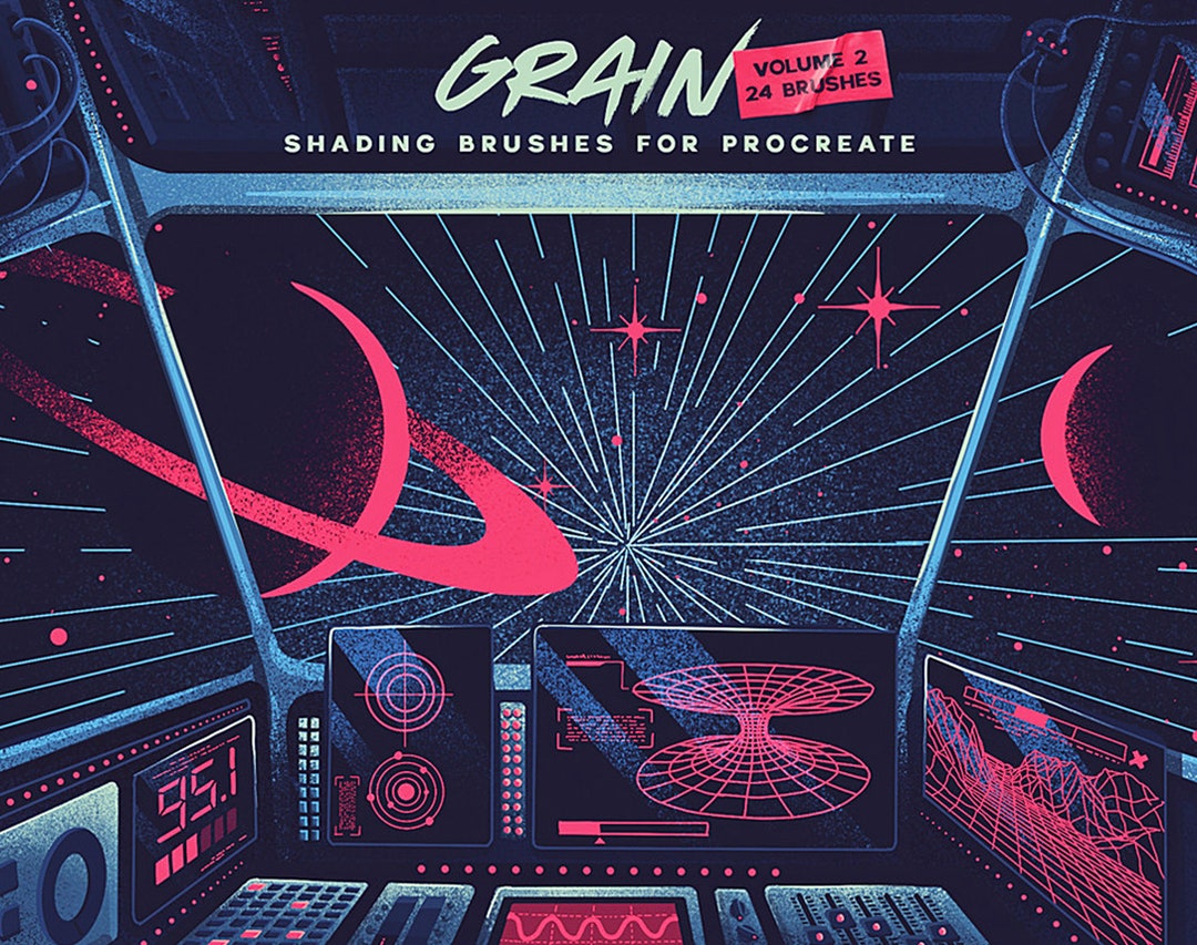 Procreate Grain Volume 2 Brushes - Etsy
