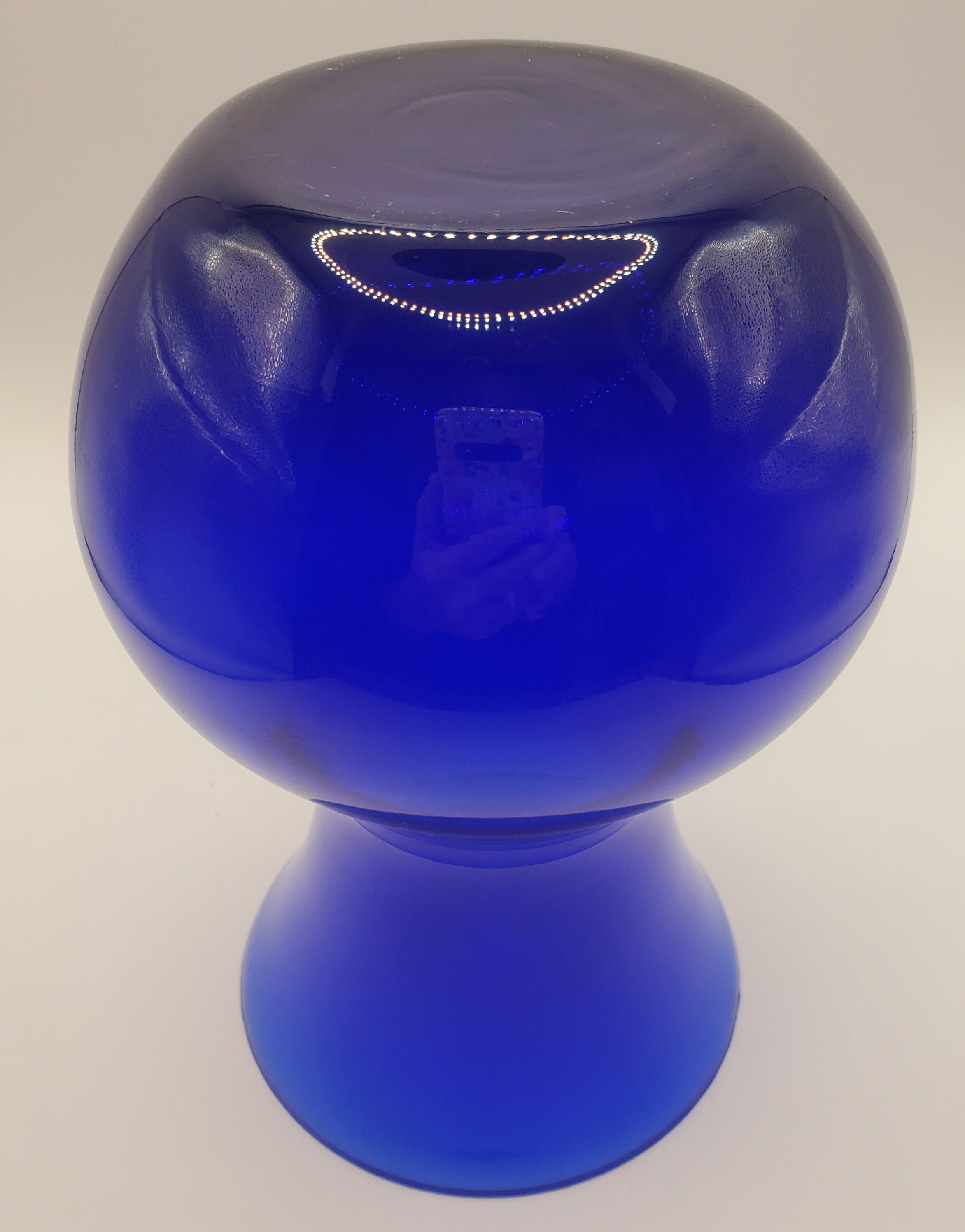 7 Cobalt Deep Blue Vase - Etsy