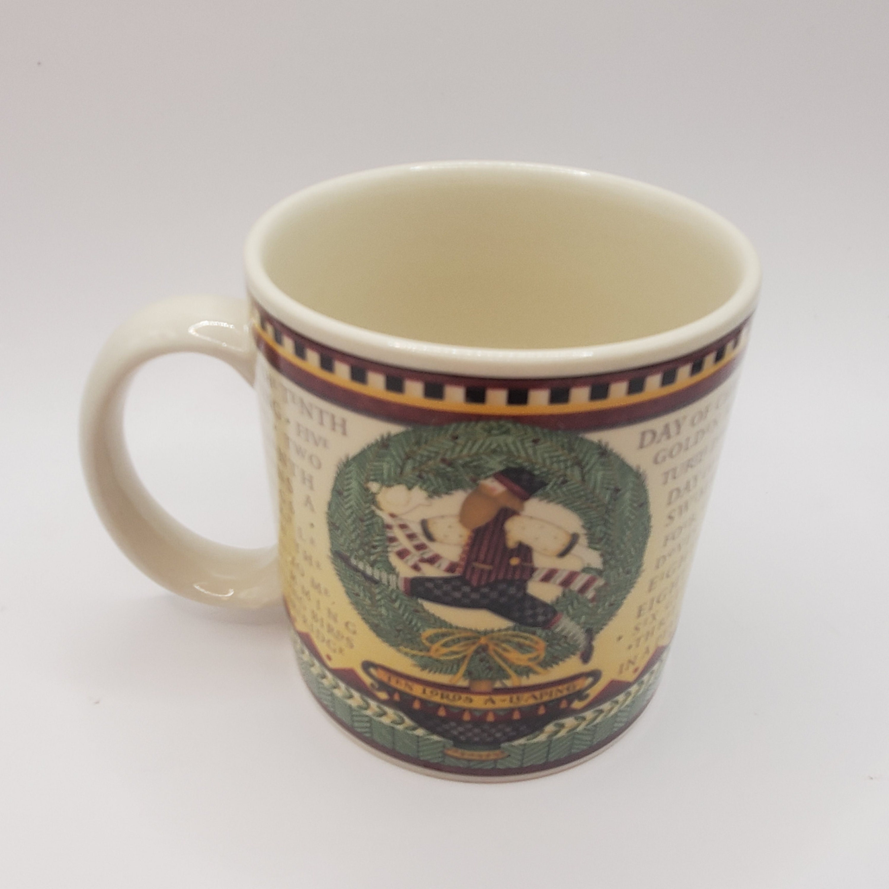 4-debbie Mumm 12 Days of Christmas Mugs 9 Thru 12 Days - Etsy