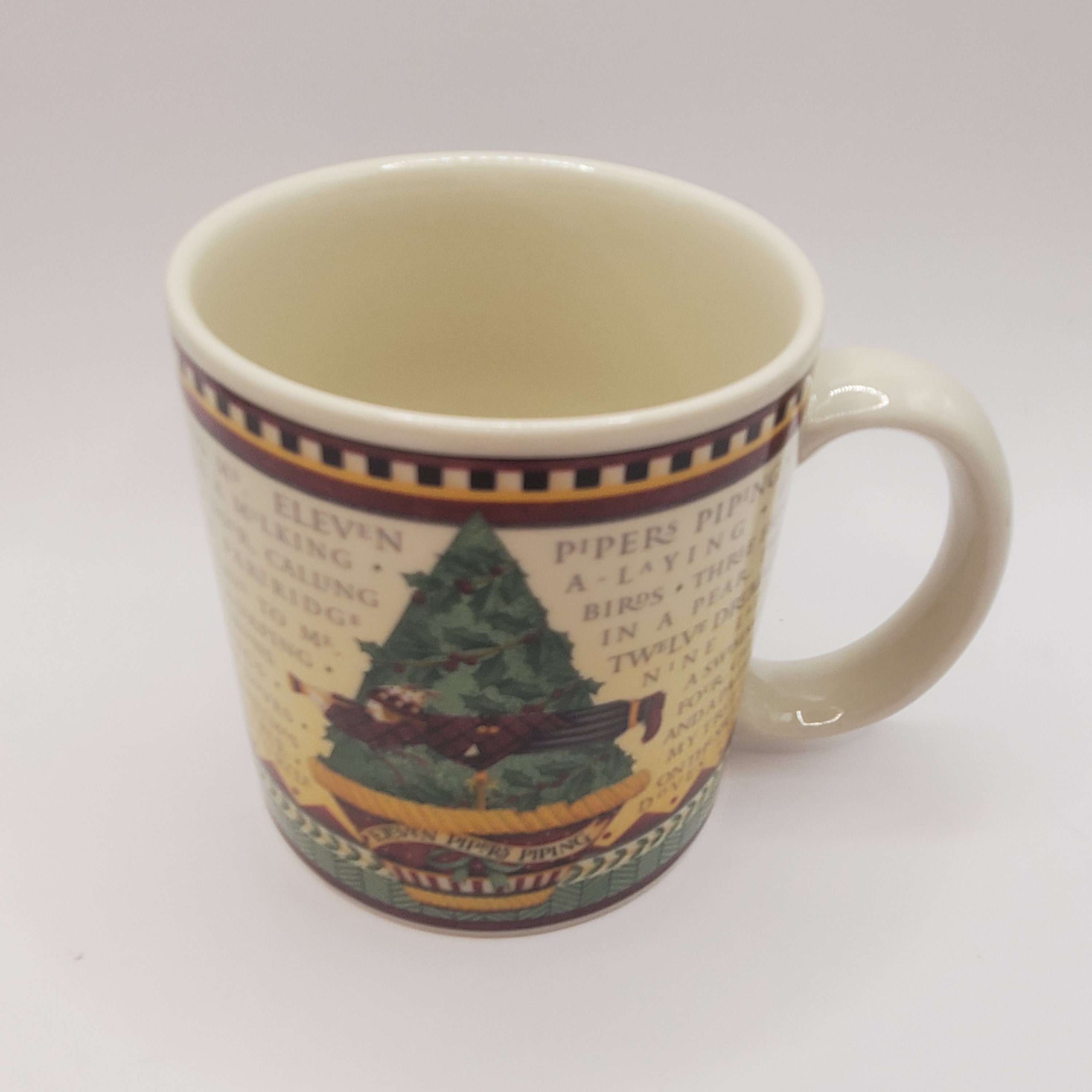 4-debbie Mumm 12 Days of Christmas Mugs 9 Thru 12 Days - Etsy