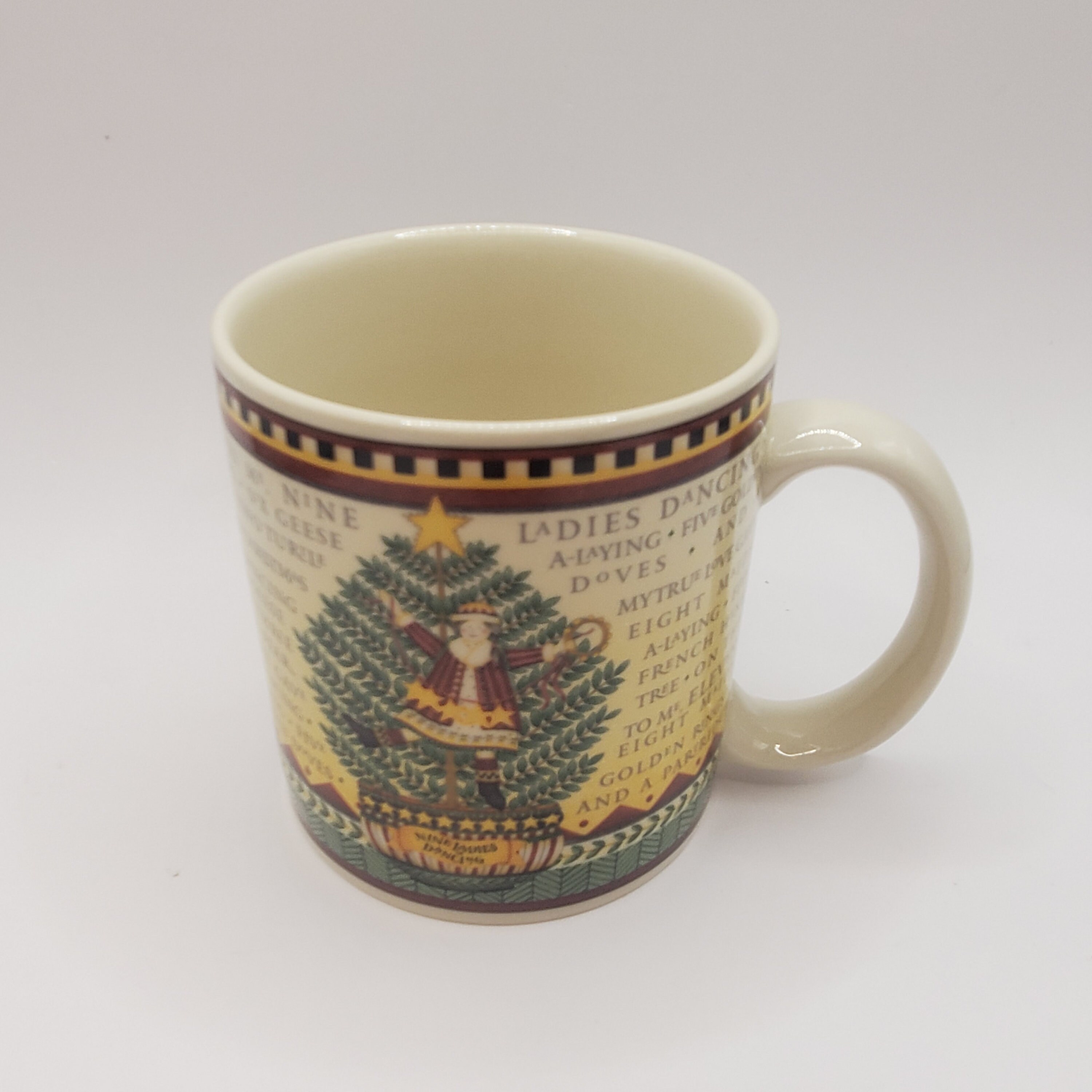 4-debbie Mumm 12 Days of Christmas Mugs 9 Thru 12 Days - Etsy