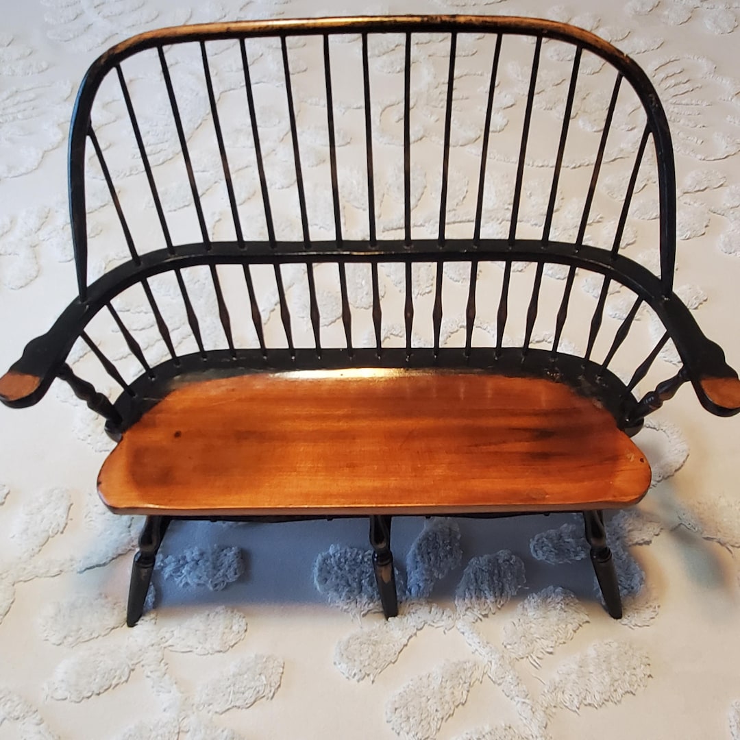 Distressed Wooden Doll Bench - Etsy