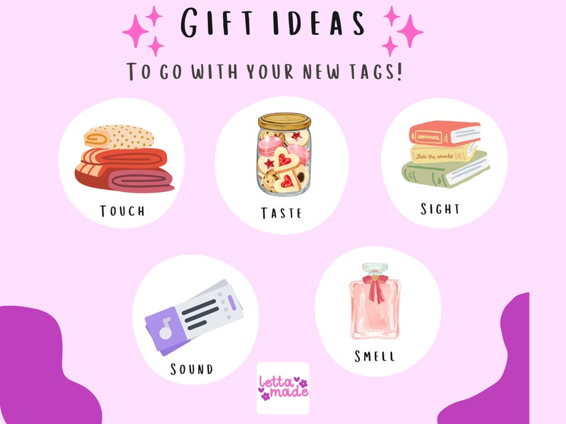 Five Senses Gift Tags, Being With You Just Makes Sense Present - Etsy UK