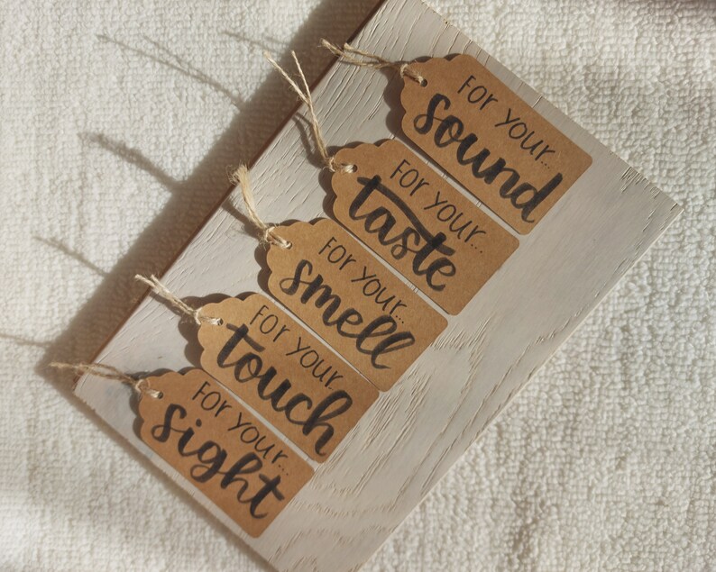 Five Senses Gift Tags, Being With You Just Makes Sense Present - Etsy UK
