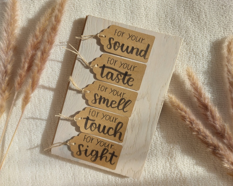 Five Senses Gift Tags, Being With You Just Makes Sense Present - Etsy UK