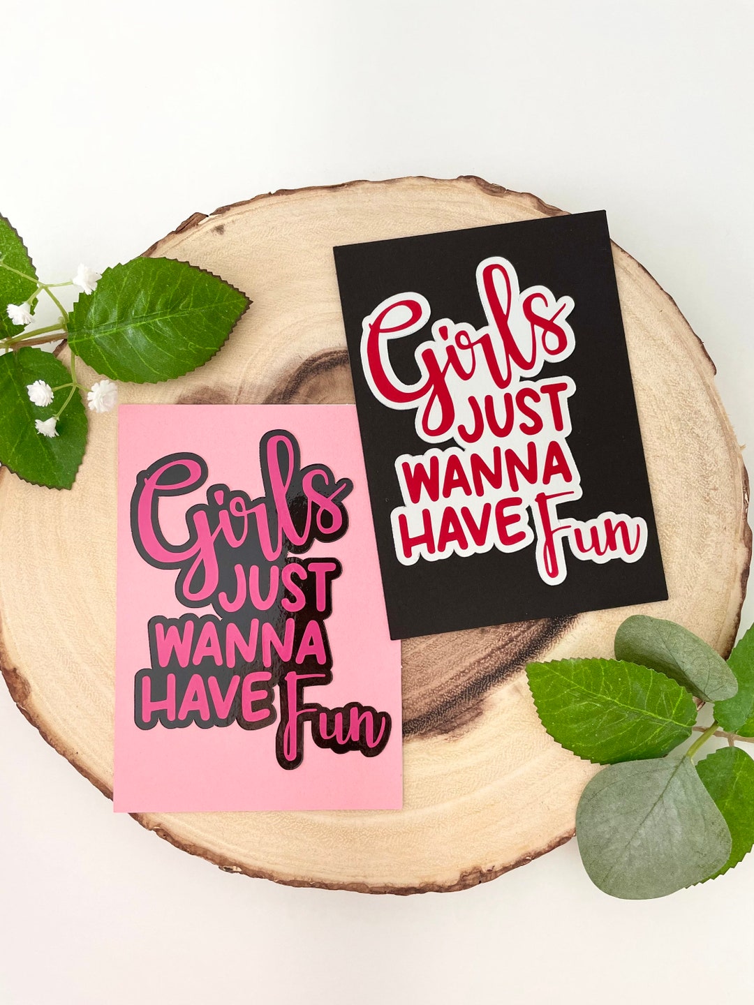 Postkarte Girls Just Wanna Have Fun Grußkarte Für Die Beste Freundin ...